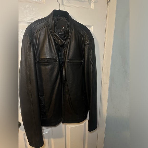 jf j.ferrar | Jackets & Coats | Men Leather Jacket No Text No Email ...